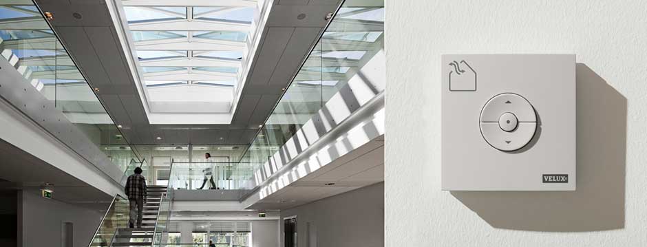 Comfort Ventilation for Modular Skylights | VELUX Commercial