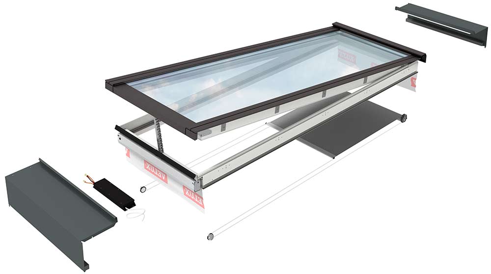 A dual pitched rooflight solution | VELUX Ridgelight 25-40° | VELUX ...