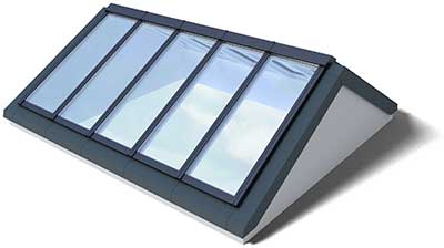 Ridgelight 25-40° - Dual pitched rooflight | VELUX Commercial